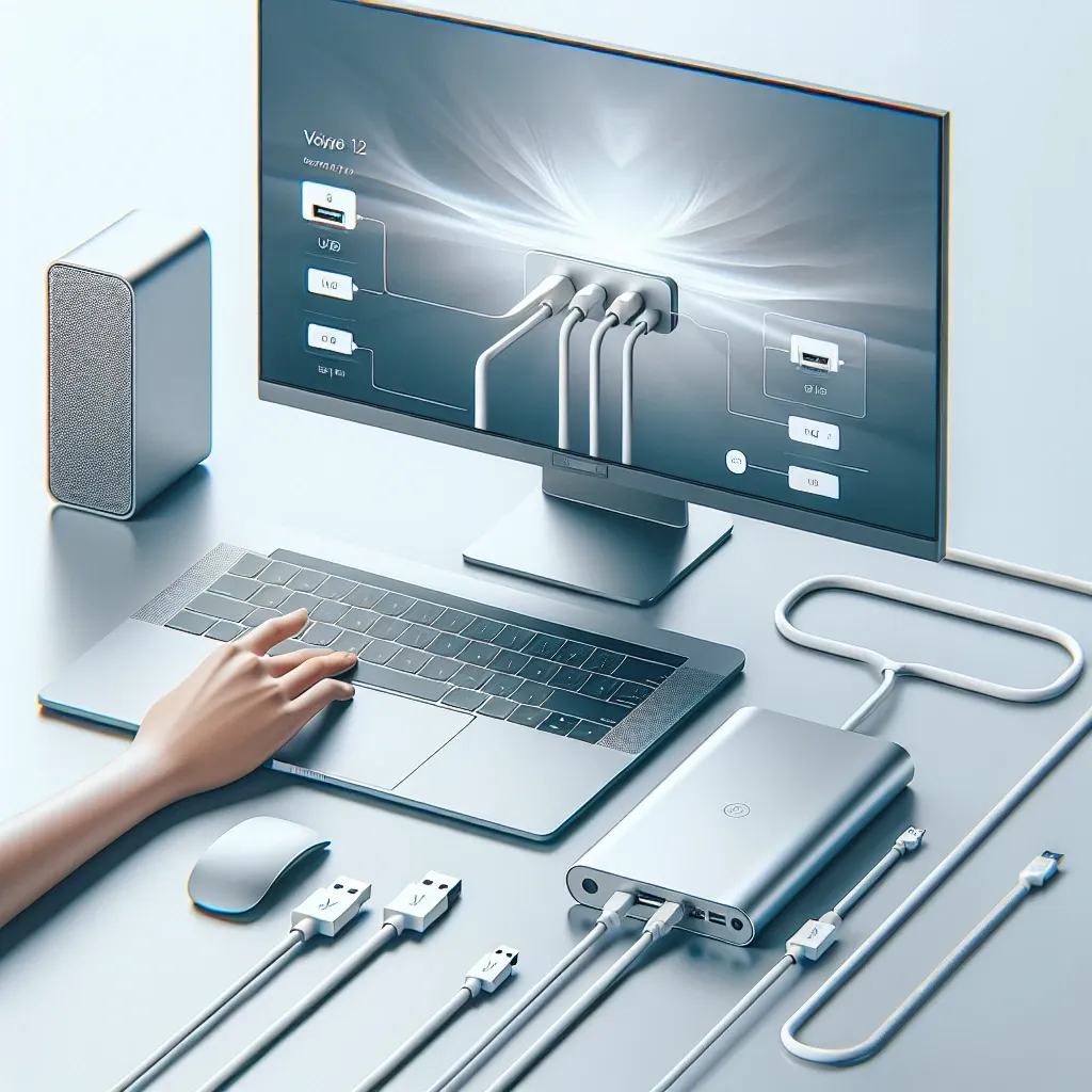 How to Connect a Macbook Air to a Monitor with a USB? - HybridIT
