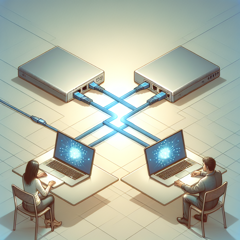 How to Connect Two Laptops Through a LAN? - HybridIT