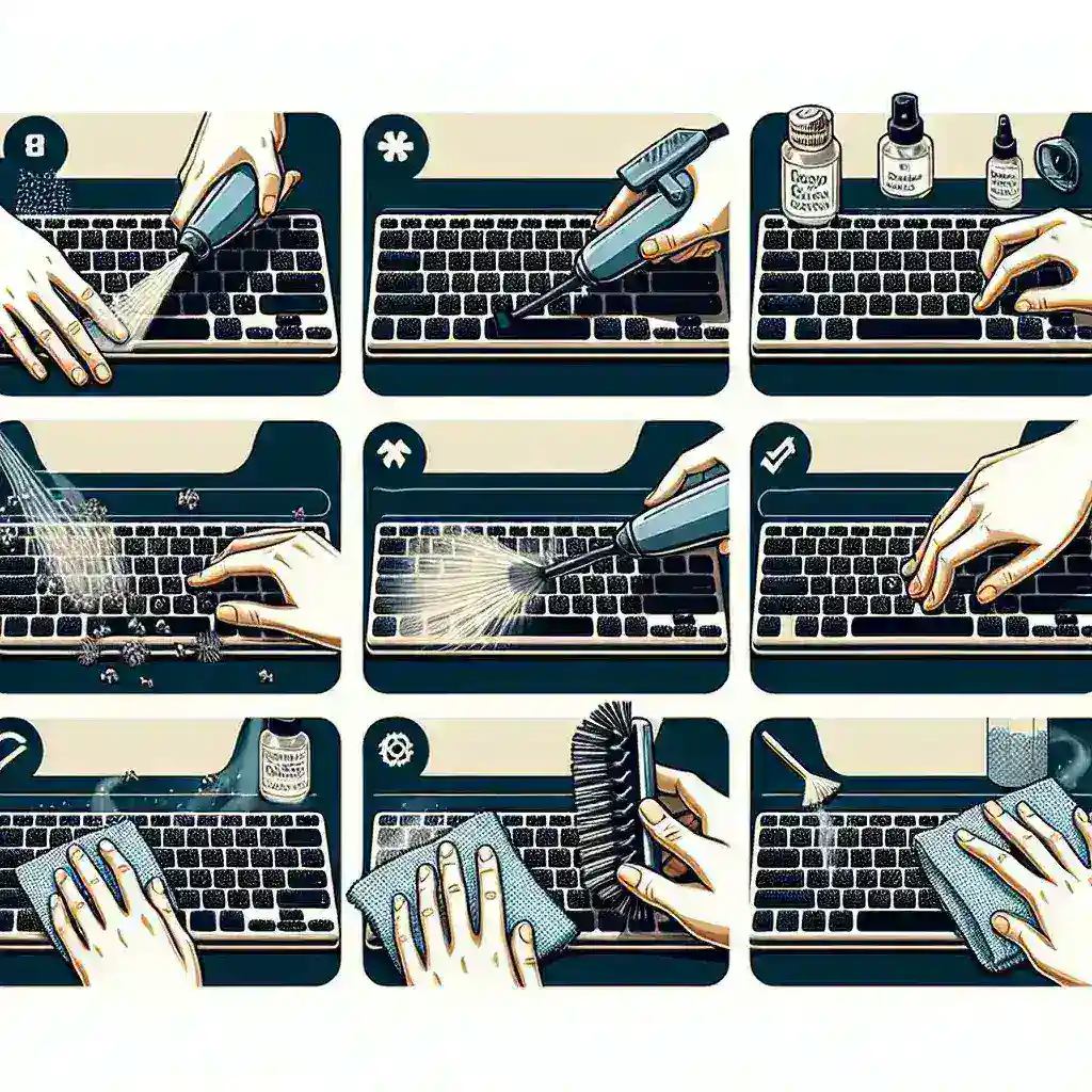 How to Clean a Keyboard? - HybridIT